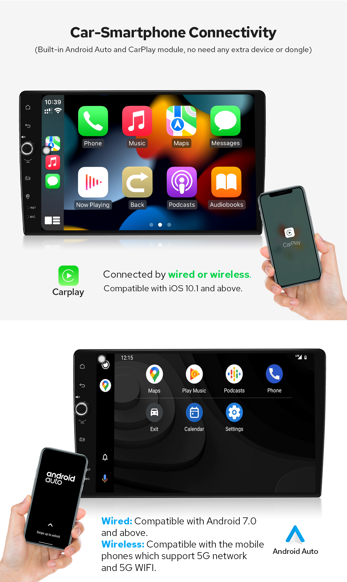Latest Android Car Navigation System for Toyota Highlander 2014-2018 ...